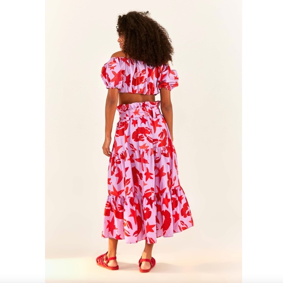 FARM Rio | Dresses | Farm Rio Lobster Sky Matching Set | Poshmark